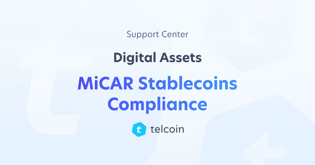 MiCAR Stablecoins Compliance | Support Center
